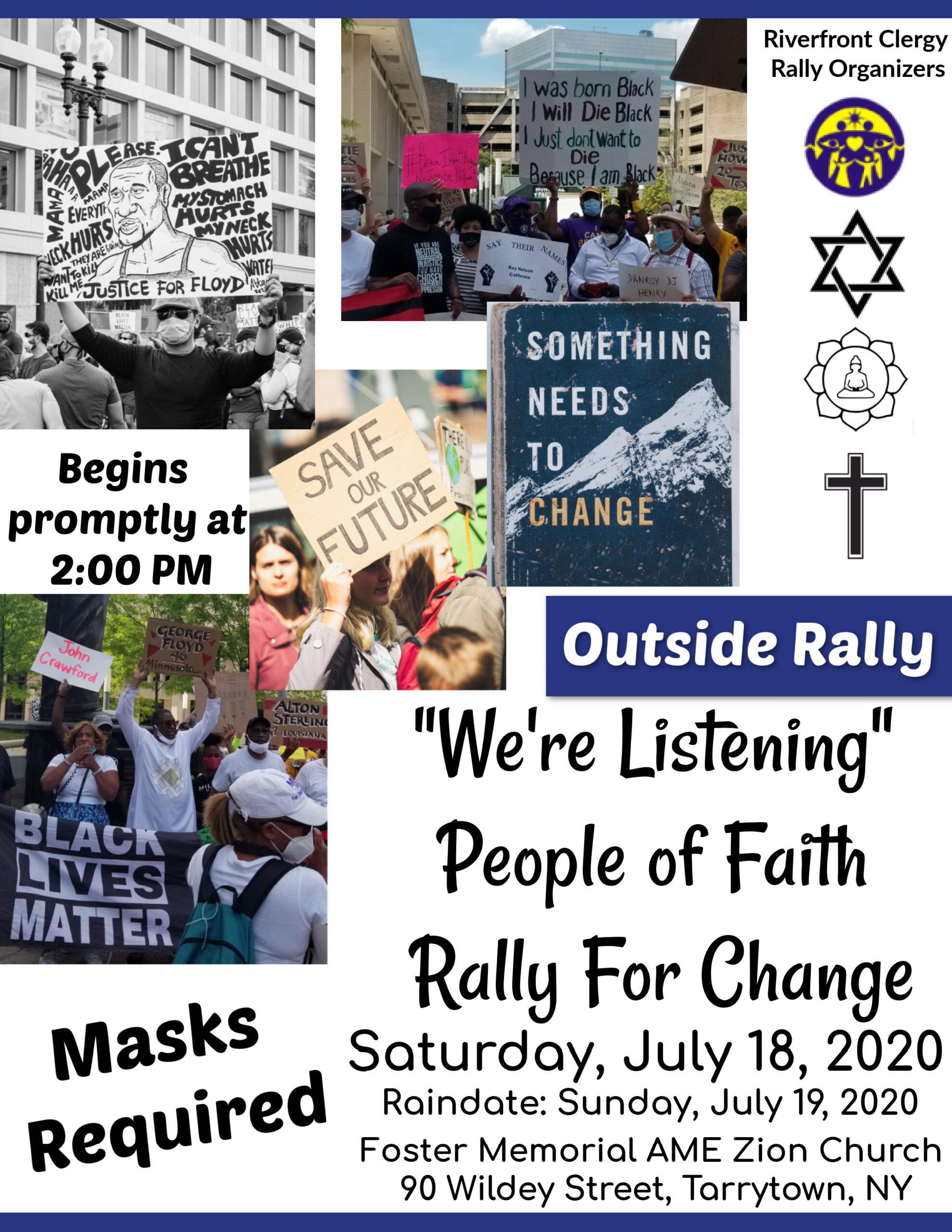 Rivertown Rally Flyer – Welcome to Shiloh Baptist Church, Tarrytown